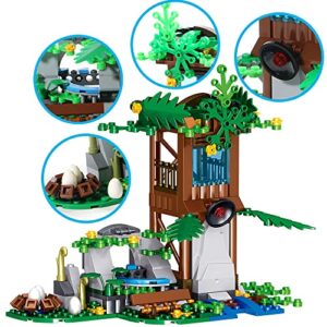 Mesiondy Dinosaurs Building Blocks Set, Dinosaur Toys for Age 8-14 Years,Dinosaur Park World, Birthday Gifts for Boys and Girls (546 Pcs)