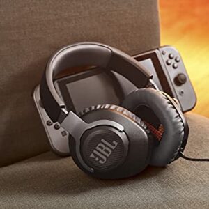 JBL Quantum 100 - Wired Over-Ear Gaming Headphones - Black