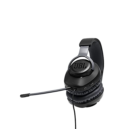 JBL Quantum 100 - Wired Over-Ear Gaming Headphones - Black