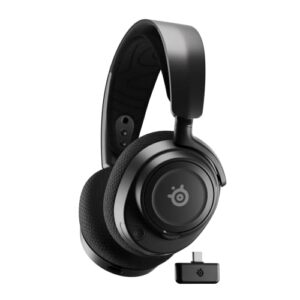 new steelseries arctis nova 7 wireless multi-platform gaming headset – simultaneous wireless 2.4ghz & bluetooth – comfort design - fast charging 38hr battery – pc, ps, switch, mobile