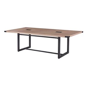 safco mirella conference table, sitting-height, 8 ft