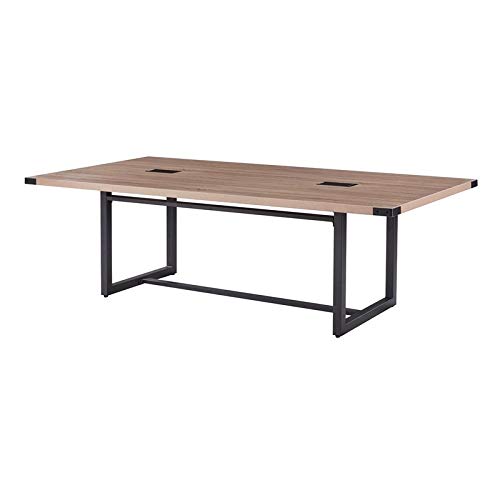 Safco Mirella Conference Table, Sitting-Height, 8 ft