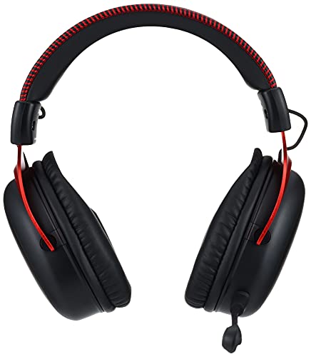 HyperX Cloud II Wireless - Gaming Headset for PC, PS4/PS5, Nintendo Switch, Long Lasting Battery Up to 30 Hours, 7.1 Surround Sound, Memory Foam, Detachable Noise Cancelling Microphone, Mic Monitoring