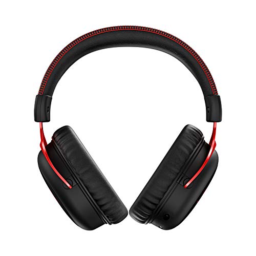 HyperX Cloud II Wireless - Gaming Headset for PC, PS4/PS5, Nintendo Switch, Long Lasting Battery Up to 30 Hours, 7.1 Surround Sound, Memory Foam, Detachable Noise Cancelling Microphone, Mic Monitoring