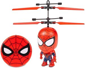 marvel 3.5 inch: spider-man flying figure ir helicopter (marvel, spider-man)