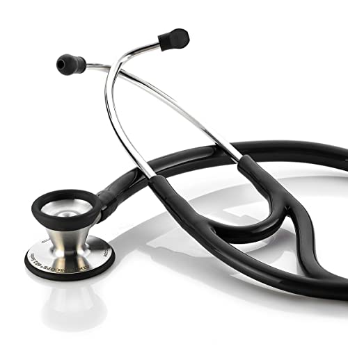 ADC Adscope 602 Traditional Cardiology Stethoscope, Black