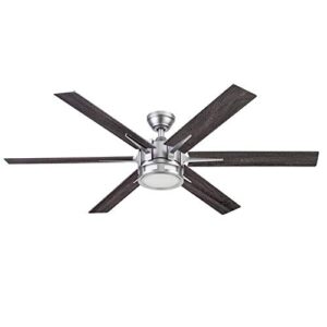 Honeywell Ceiling Fans 51626-01 Kaliza Ceiling Fan, 56, Pewter