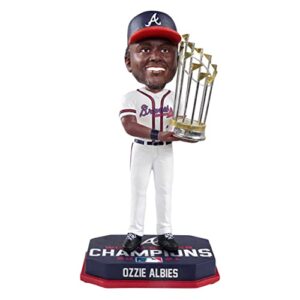 ozzie albies atlanta braves 2021 world series champions bobblehead mlb