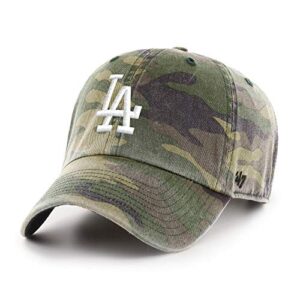 los angeles dodgers camo '47 clean up osf / camo / a