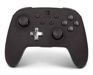 powera enhanced wireless controller for nintendo switch - black