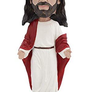 Royal Bobbles Jesus Christ Bobblehead, Premium Polyresin Lifelike Figure, Unique Serial Number, Exquisite Detail