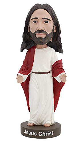 Royal Bobbles Jesus Christ Bobblehead, Premium Polyresin Lifelike Figure, Unique Serial Number, Exquisite Detail