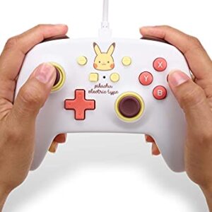 PowerA Enhanced Wired Controller for Nintendo Switch - Pikachu Electric Type