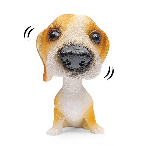 COGEEK Bobble Head Dogs Bobbing Heads Car Dash Puppy Car Decoration (Hound)