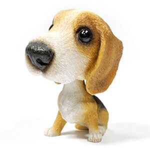 COGEEK Bobble Head Dogs Bobbing Heads Car Dash Puppy Car Decoration (Hound)