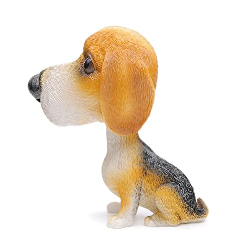 COGEEK Bobble Head Dogs Bobbing Heads Car Dash Puppy Car Decoration (Hound)