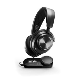 steelseries arctis nova promulti-system gaming headset - premium hi-fi drivers - hi-res audio - 360° spatial audio - gamedac gen 2 - ess sabre quad-dac - stealth retractable mic - pc, ps5, ps4, switch