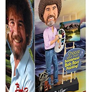 Royal Bobbles Bob Ross Bobblehead, Premium Polyresin Lifelike Figure, Unique Serial Number, Exquisite Detail