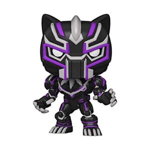 pop marvel: marvel mech - black panther vinyl bobblehead, multicolor, standard