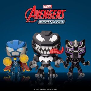 POP Marvel: Marvel Mech - Black Panther Vinyl Bobblehead, Multicolor, Standard