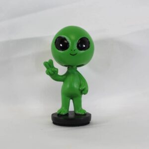 kalan bobble head alien - now you can stick an alien on your desk or dashboard! - gift - conversation piece