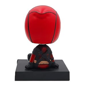 Guazluyoo Anime Bobbleheads for Car Dashboard Ornaments,Cute Cartoon Doll Toy Bobble Head Toy,Car Dash Decorations, Office and Party Figures Gift