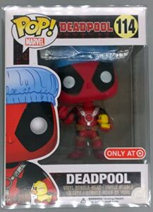 funko pop! marvel bath time deadpool exclusive 114 vinyl bobble-head