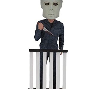 Royal Bobbles Michael Myers Glow in The Dark Bobblehead, John Carpenter’s 1978’s Halloween, Premium Polyresin Lifelike Figure, Unique Serial Number, Exquisite Detail