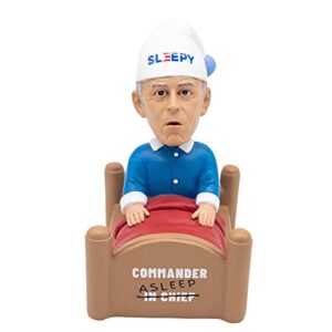 pesky patriot sleepy joe biden bobblehead novelty gag gift | funny anti-biden bobble figure for conservatives and republicans