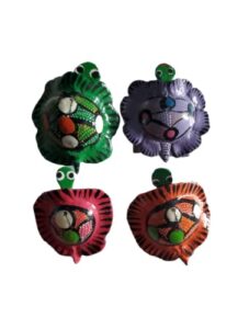 mexican bobblehead animals, bobble head (turtle set of 4)