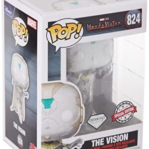 Funko Pop Marvel WandaVision The Vision Diamond BAM Exclusive Bobble-Head Figure