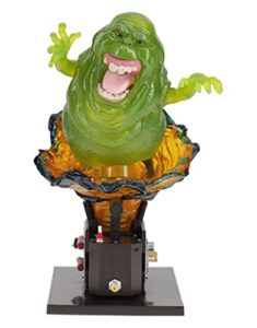 royal bobbles ghostbusters classic slimer bobblescape bobblehead, premium pvc lifelike figure, unique serial number, exquisite detail