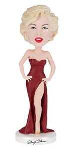 royal bobbles marilyn monroe bobblehead, premium polyresin lifelike figure, unique serial number, exquisite detail