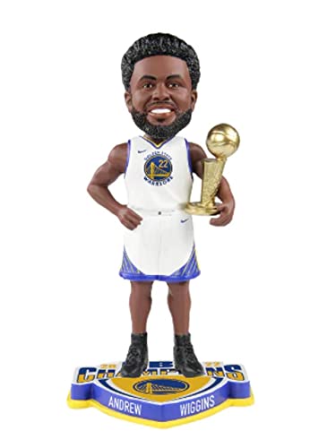 FOCO Andew Wiggins Golden State Warriors 2022 NBA Champions 8" Bobblehead Bobble Head Doll