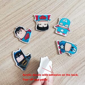 Cute Cartoon Toys Car Decorations Cartoon Hero Phone Holder Bobblehead Doll Car Interior Accessories Dashboard Phone Holder, Cute Hero Bobble Head for Car Dashboard Toys Big Hero