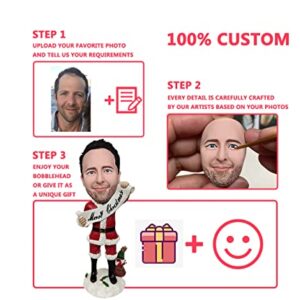 mydedor Custom Bobbleheads Figurine Customized Doll, Boss Custom Bobblehead, Bobble Head Figures Handmade Personalized Sculpture Gift for Man