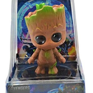 SM.Y.Toys & Accessories Cute Solar Powered Groot Bobblehead Home Office Ultra Detail Collectible Relaxing Toy (Solar Groot)