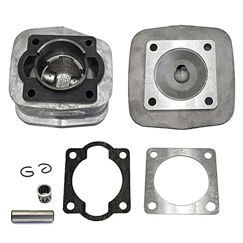 CDH110cc Replaement of Top End Cylinder Set and Bottom End Crank Set with Iron Sleeve Cylinder for 2 Stroke kit 84CC/85CC