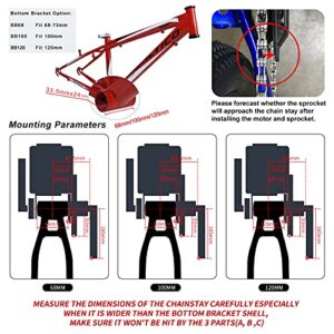 BAFANG BBS HD 1000W Lastest 48V/52V 1000W Ebike Electric Bicycle Motor Mid Drive Electric Bike Conversion Kit with 48V 52V 13Ah - 20Ah Downtube and 48/52V 17.5Ah Rear Rack Battery (Optional)