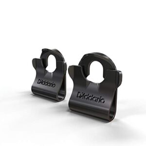 d'addario dual-lock guitar strap lock - guitar strap locks set - protect your instrument with no modifications or hardware - secures cables - easy to attach - 1 pair