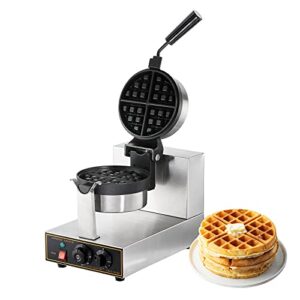 wichemi commercial waffle maker electric waffle making machine flip waffle iron hong kong eggettes waffle baker 360° rotating non-stick egg bubble maker 50-250℃ temperature adjustable 110v, 1300w