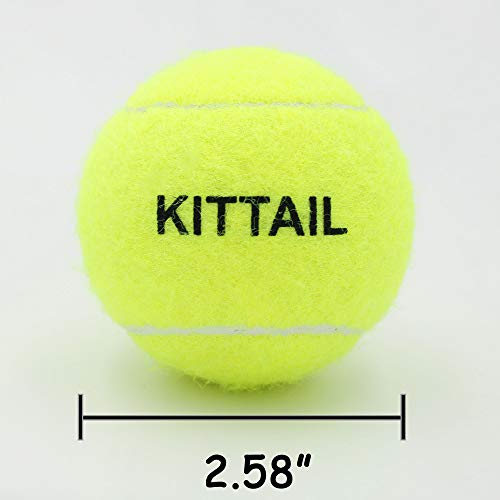 12 Pcs Squeaky Tennis Balls for Dogs - 2.58" Interactive Doggy Toys - Safe, Durable for Small Medium Large Dogs Training Playing, with 1 Reusable Carry Bag