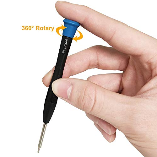 Eyeglasses Repair Kit, HKIDEE Sunglasses Repair Kit with 1000PCS Eyeglass Screws and 6 Pcs Screwdrivers Tweezer for Glasses, Sunglass, Watch Clock Spectacle Repair