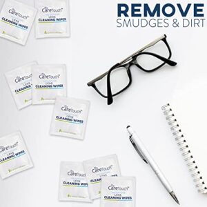 Care Touch Lens Wipes for Eyeglasses, 210ct - Eyeglass Wipes Individually Wrapped, Eye Glass Cleaner Wipes, Lenses Wipes for Cleaning Glasses, Glasses Cleaner, Eye Glass Lens Cleaner, Glasses Wipes