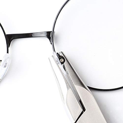 SPEEDWOX Adjusting Eyeglass Arms Frame Nose Pad Plier 6 Inches Eyeglasses Repairing Plier Stainless Steel Optical Hand Tool Eye Glasses Repair clamp