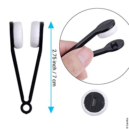 Cleaning Kit for Eyeglasses/Sunglasses - Lens Cleaning Tool with 2 Sets of Spare Pads, Lens Cleaning Spray Bottle, 3 Microfiber Cloths - Quick and Easy to Use - Immaculate Results