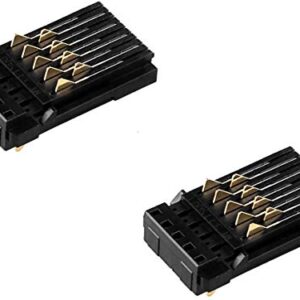 TBTeek Ink Cartridge Chip Connector Holder 2Pcs CSIC Assy for EC-C7000 EC-4040 EC-4020 EC-4030 WF-7820 WF-7840 WF-4730 WF-4720 WF-4740 WF-4734 WF-7820 WF-7840 XP-4100 XP-4105