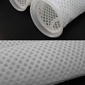 4 inch Honeycomb Filter Socks,4 inch Filter Sock for Saltwater Aquarium,4 inch Ring by 10 inch Long (2 Pack)