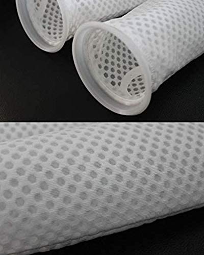 4 inch Honeycomb Filter Socks,4 inch Filter Sock for Saltwater Aquarium,4 inch Ring by 10 inch Long (2 Pack)