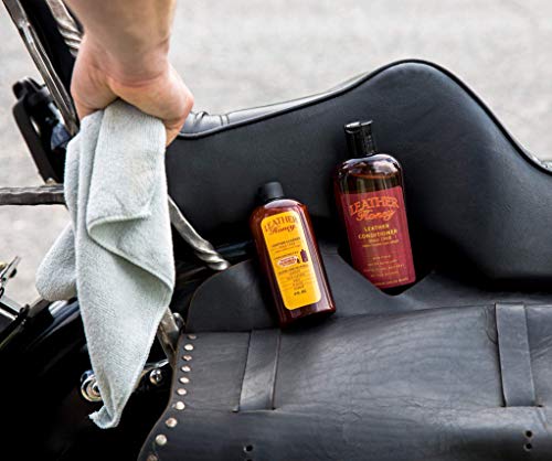 Leather Honey Complete Leather Care Kit Including 8 oz Cleaner and 16 oz Conditioner for use on Leather Apparel, Furniture, Auto Interiors, Shoes, Bags and Accessories